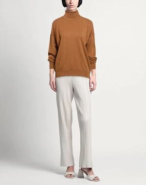 SOLOTRE Turtleneck Camel Size Wool