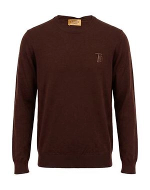 TOD'S Merino Wool, Silk, And Cashmere Sweater - Brown