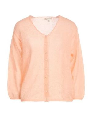 Crossley Superkid Mohair Blend Cardigan - Apricot