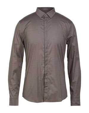 Armani Exchange Shirt Taupe Size Cotton, Elastane - Grey