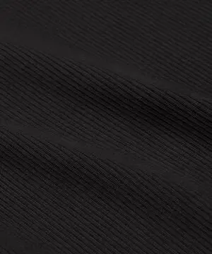 Lululemon Ribbed Heavyweight Cotton-blend Midi Dress - Black