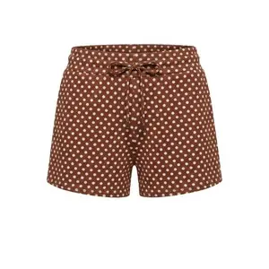 BEFITNESSLOU Brown / White Short Cb Polkadot Comfy Brown & White - Brown/white