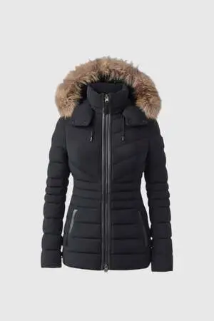 Mackage Women's Natural Fur Collar Down Coats