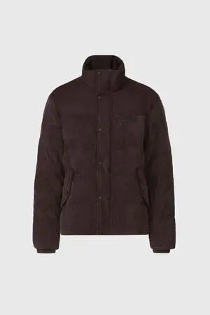 Mackage Everett-cdy Down Corduroy Jacket - Coffee