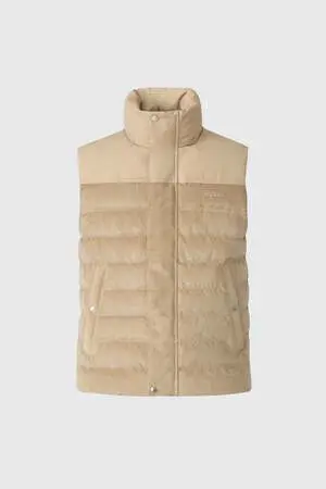 Mackage Brody-cdy Down Quilted Vest - Light Camel