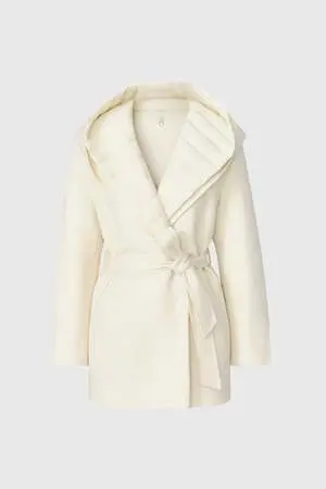 Mackage BETHANY Wool Coat Cream