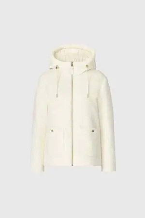 Mackage Singa Reversible Recycled Nylon Jacket - Cream