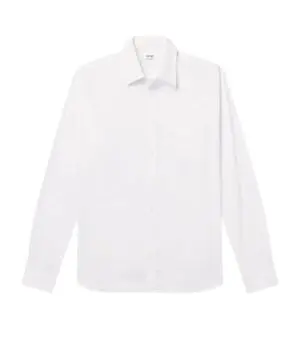 TOTEME Button-down Cotton-poplin Shirt - White