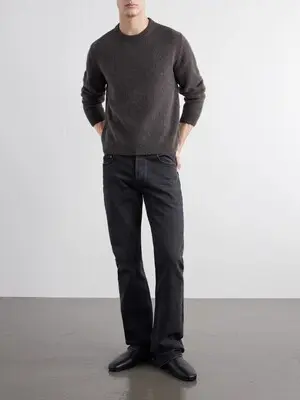 TOTEME Camel Hair Knit Sweater