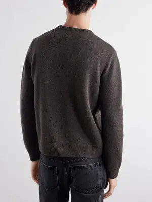 TOTEME Camel Hair Knit Sweater