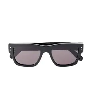TOTEME Square-frame Acetate Sunglasses - Black