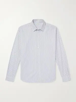 TOTEME Striped Cotton-poplin Shirt