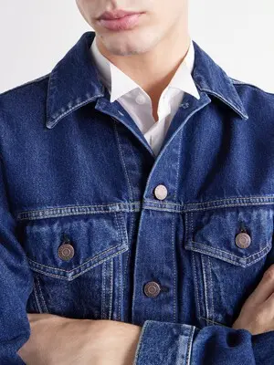 TOTEME Denim Trucker Jacket - Blue