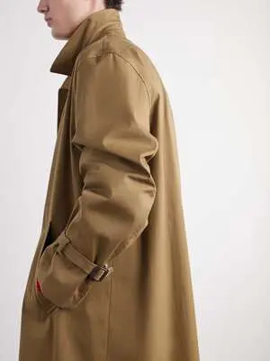 TOTEME Cotton-blend Trench Coat - Camel