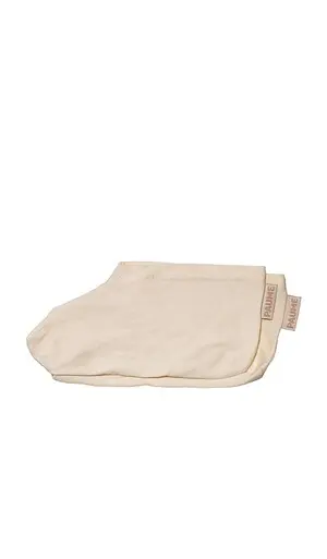 PAUME Cotton Overnight Socks In Nude