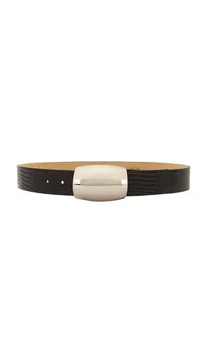L'Agence Milou Domed Belt In Black
