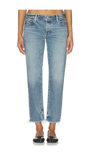 Moussy Vintage Riverside Tapered Jeans - Blue