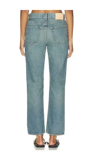 Moussy Vintage Lafayette Straight Leg Jeans In Blue