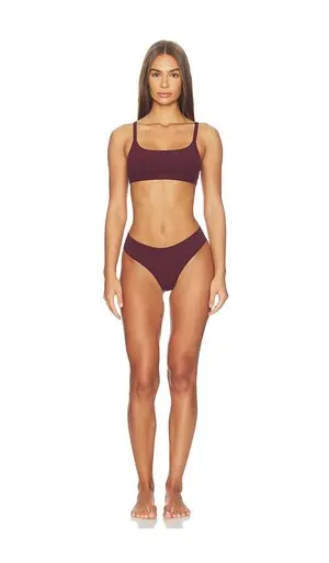 SKIMS Fits Everybody Scoop Bralette In Purple