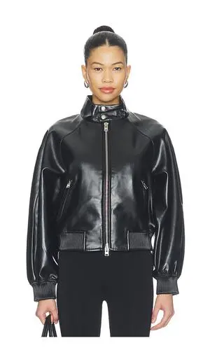 AGOLDE Nova Bomber Jacket - Black