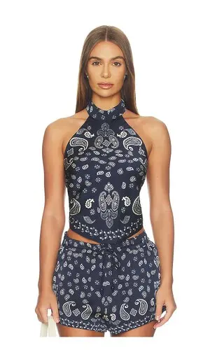 Rococo Sand Halter Neck Top