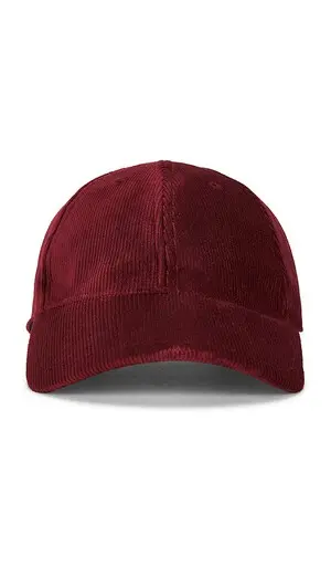 Rag & Bone Harlow Baseball Cap In Red