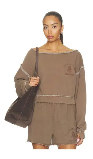SWK Cropped Sweater