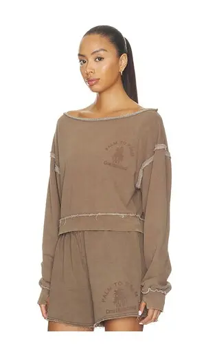 SWK Cropped Sweater