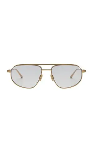 ELISA JOHNSON Remy Eyeglasses In Metallic - Gold