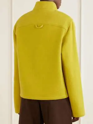 RIER City Wool-fleece Half-zip Sweatshirt