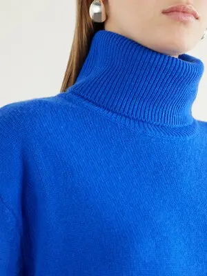 THE FRANKIE SHOP Gala Wool And Cashmere-blend Turtleneck Sweater
