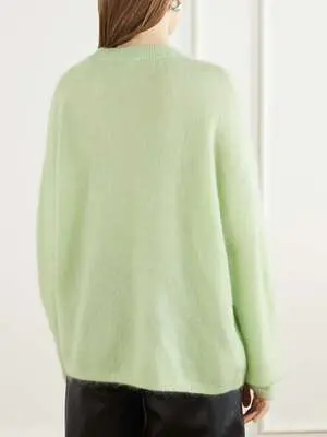 THE FRANKIE SHOP Timea Mohair And Wool-blend Sweater