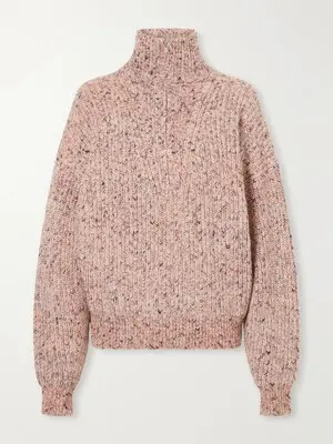 MARANT ETOILE Anita Ribbed Sweater - Pink