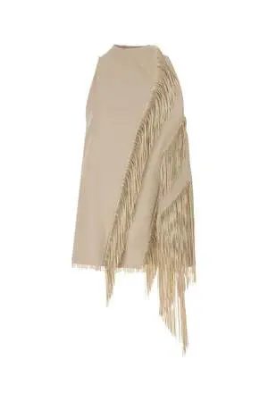 Sportmax Beige Cotton Danzatore Mini Dress - Brown