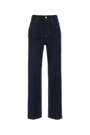 Victoria Beckham Stretch Denim Julia Jeans - Blue