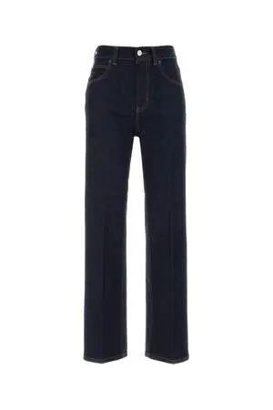 Victoria Beckham Stretch Denim Julia Jeans - Blue