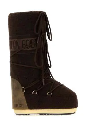 Moon Boot Dark Felt Icon Boots