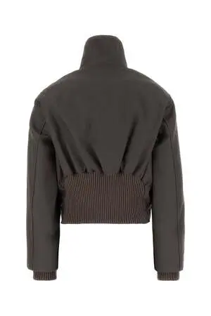 Victoria Beckham Cotton Jacket - Brown