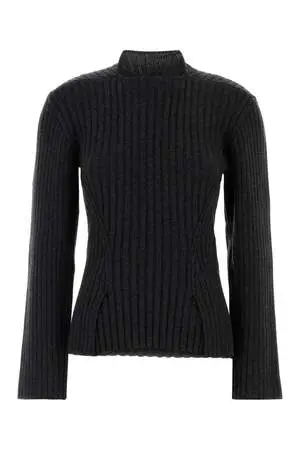 Victoria Beckham Wool Blend Sweater - Gray