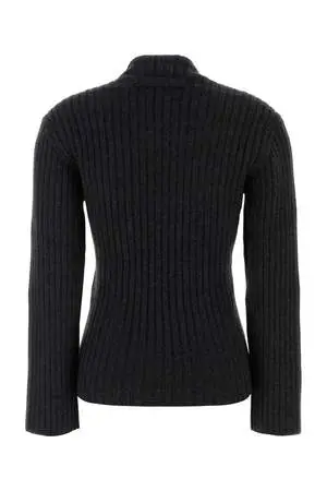 Victoria Beckham Wool Blend Sweater - Gray