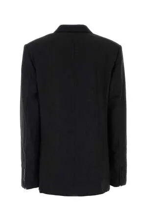 Victoria Beckham Wool Beatrice Blazer - Black