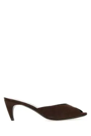 JUDE Nubuck Cave Mules - Black