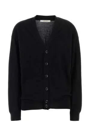 LEMAIRE Wool Blend Cardigan - Black