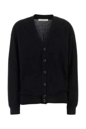 LEMAIRE Wool Blend Cardigan - Black