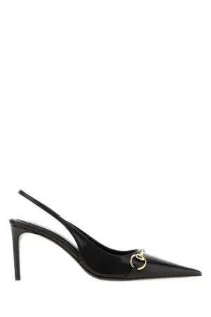 Gucci Leather Donna Pumps - Black