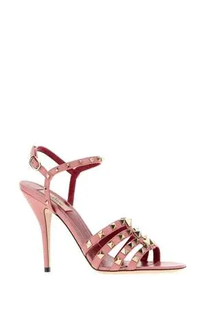 Valentino Garavani Leather Rockstud Sandals