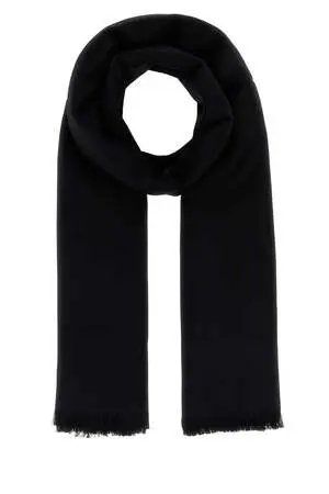 Gucci Silk Blend Scarf - Black
