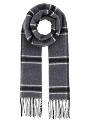 Gucci Embroidered Wool Scarf - Multicolor