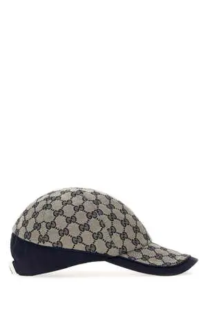 Gucci Two-tone Gg Fabric Baseball Cap