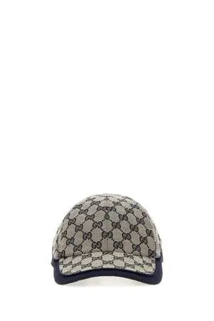 Gucci Two-tone Gg Fabric Baseball Cap - Multicolor
